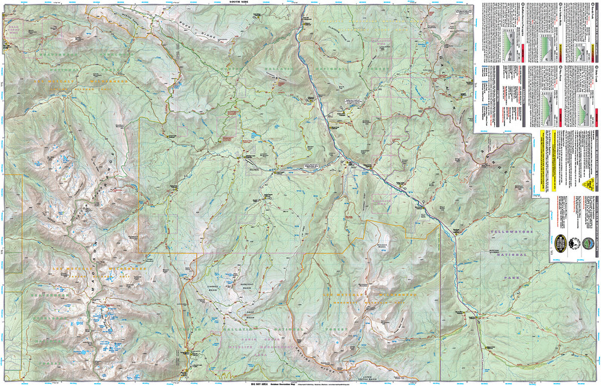 Beartooth Publishing | Big Sky Area Map – Montana Supply Co.