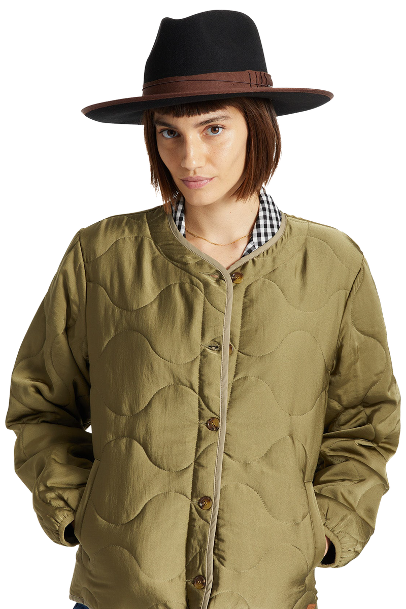 Brixton | Reno Fedora - Black/Brown - Men's / Women's – Montana Supply Co.