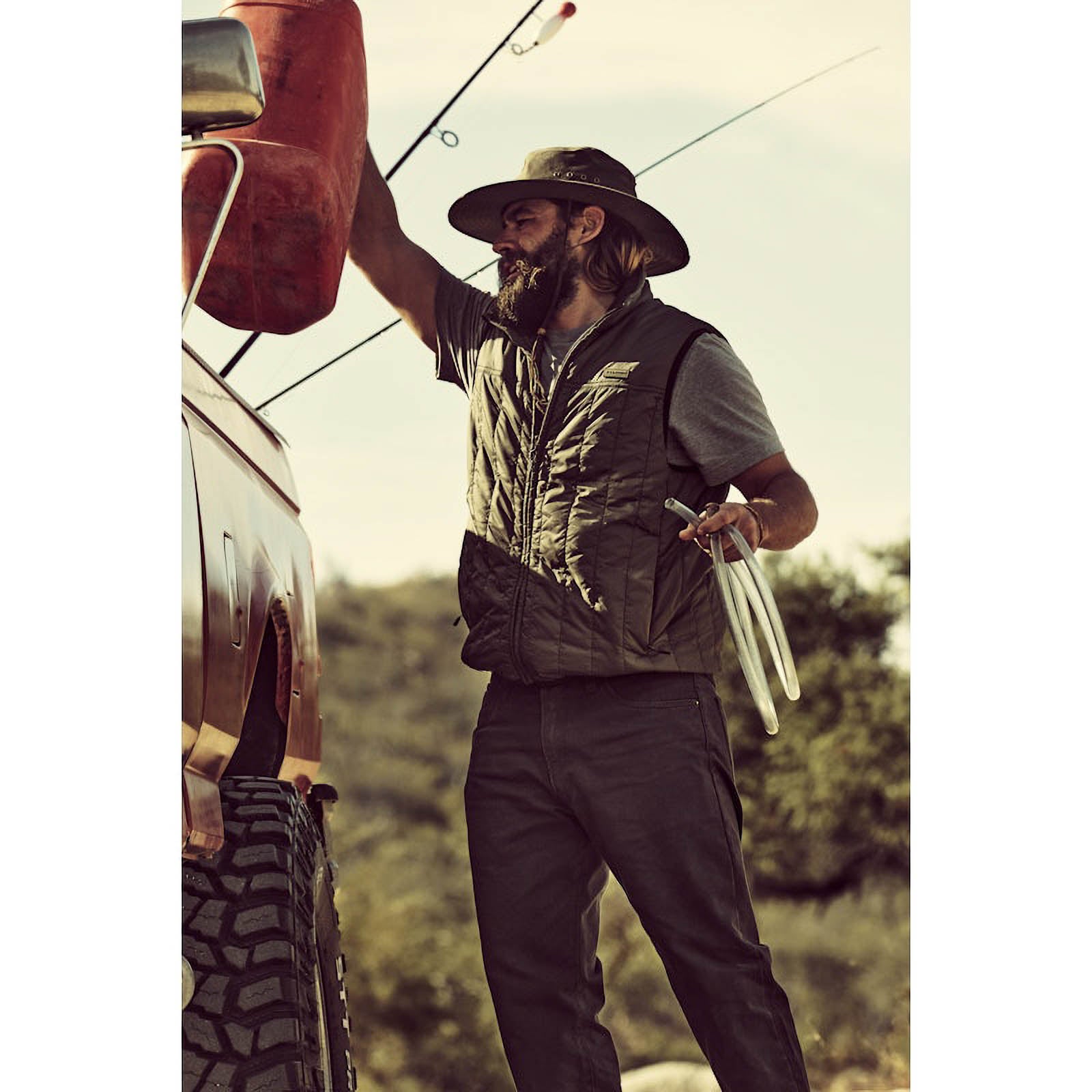 Filson | Tin Cloth Bush Hat - Otter Green - Men's / Women's – Montana ...