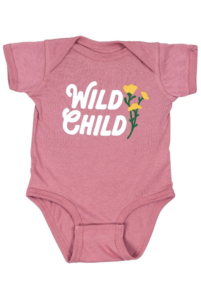 Keep Nature Wild | Wild Child Onesie - Dusty Rose - Kids – Montana ...