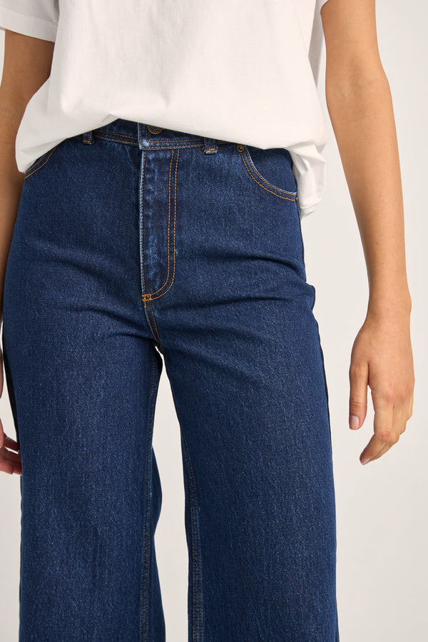 Rhythm | Demi High Loose Denim Jeans - Indigo - Women's – Montana ...