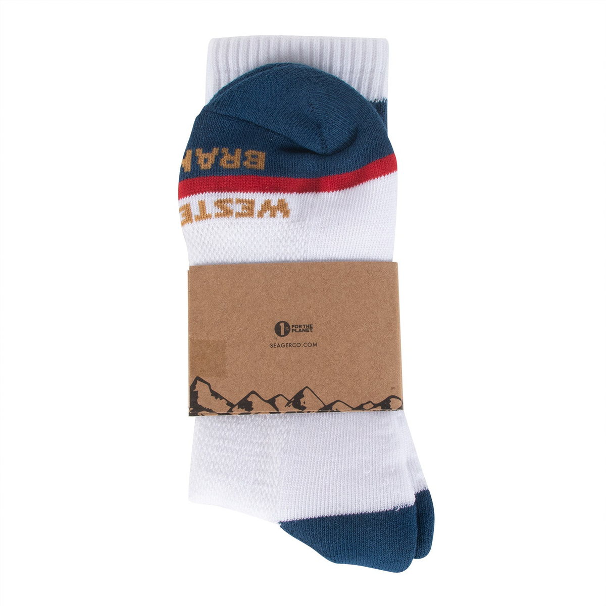 Seager Co. | Seager Crew Socks - White - Men's – Montana Supply Co.