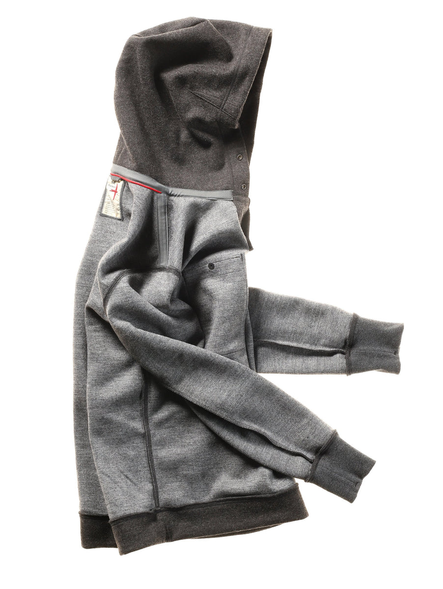 Relwen | The Double Wooly Hood - Smoke Heather - Men's – Montana Supply Co.